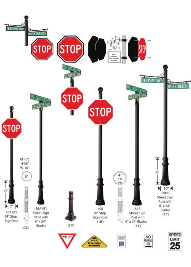 Street And Stop Signs - Mel Northey Co. Inc.